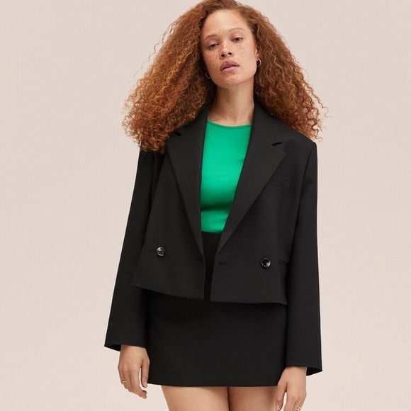 Mango | Jackets & Coats | Mng Mango Double Breasted Suit Blazer | Poshmark